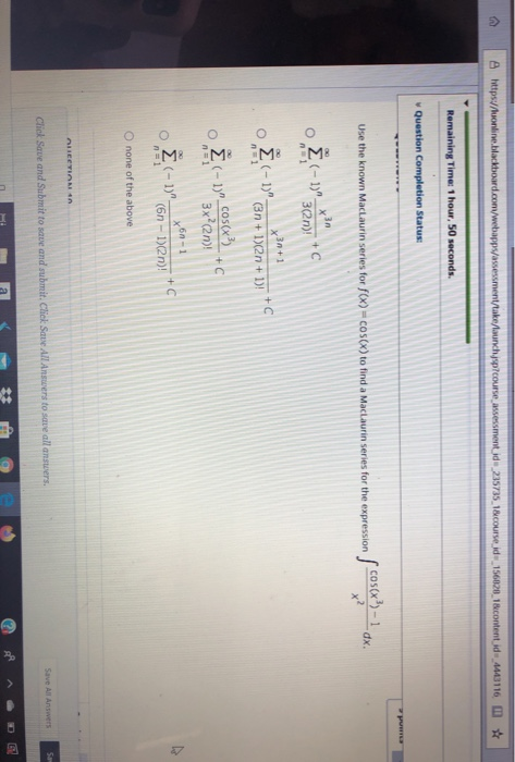 Solved https://online.blackboard.com/webapps/assessment | Chegg.com