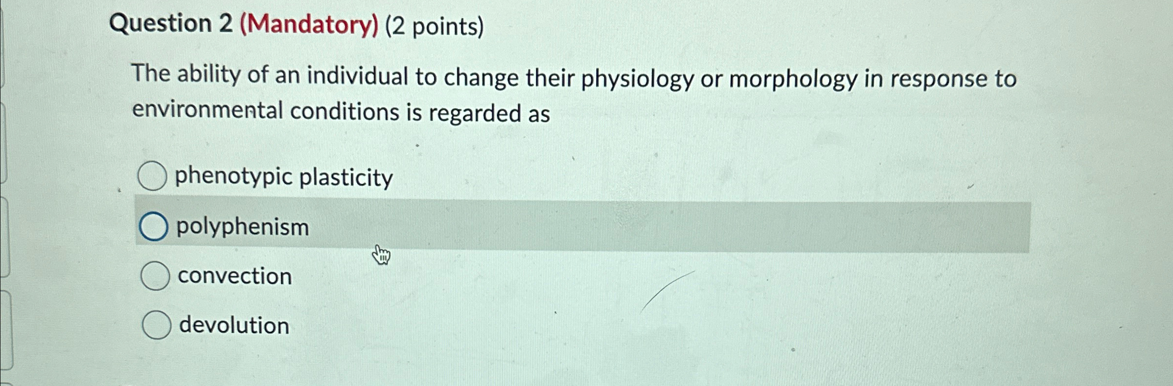 Solved Question 2 (Mandatory) (2 points)The ability of an | Chegg.com Solved Question 2 (Mandatory) (2 points)The ability of an | Chegg.com