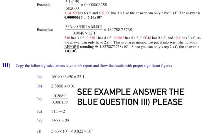 Solved Example: 3.14159 0.000006258 502000 3.14159 has 6 | Chegg.com
