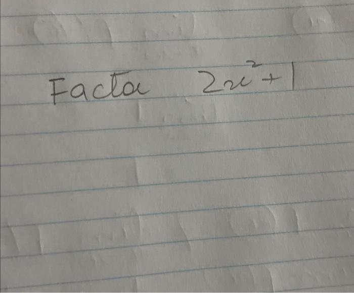 Solved 2x2+1 | Chegg.com