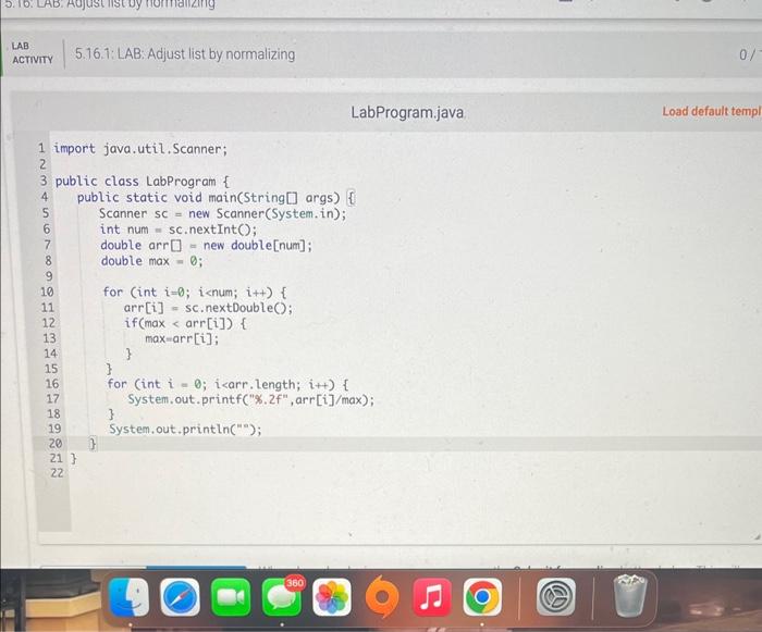 Solved Java please // Please fix my code so that the error | Chegg.com
