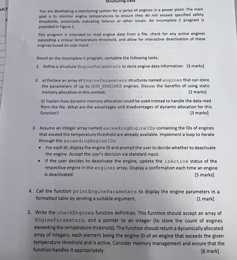 Solved ECP6223 ﻿Algorithms and Data Structures Figure 1: | Chegg.com