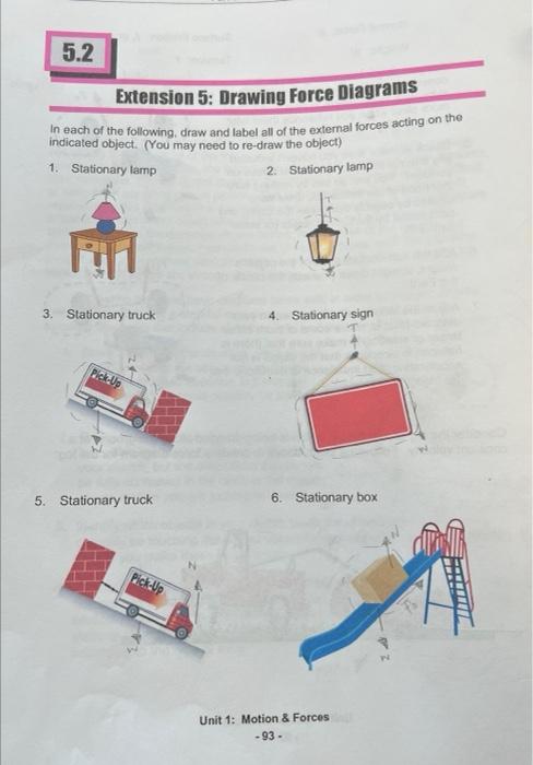 Solved In each of the following. draw and label all of the | Chegg.com