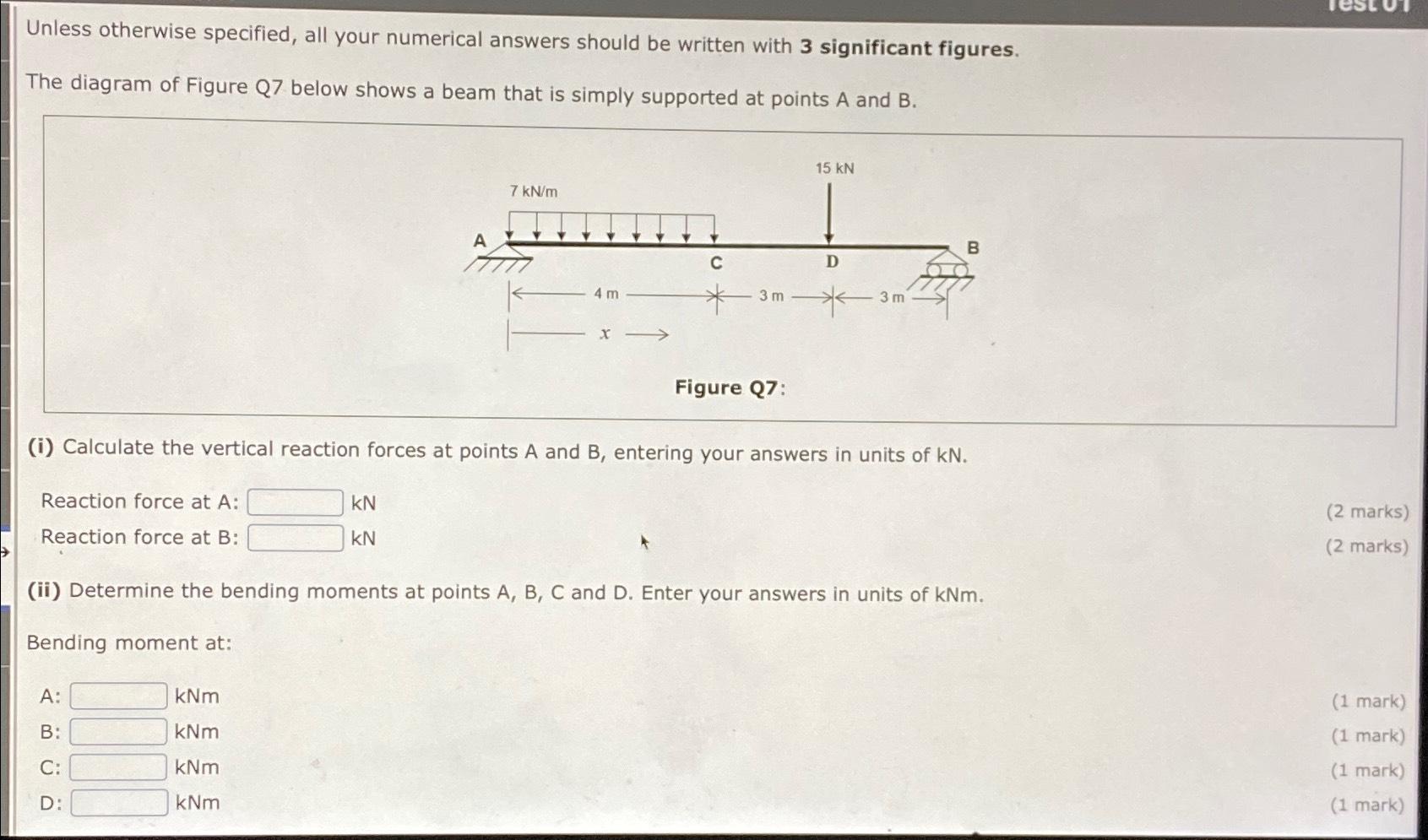 Solved Unless otherwise specified, all your numerical | Chegg.com