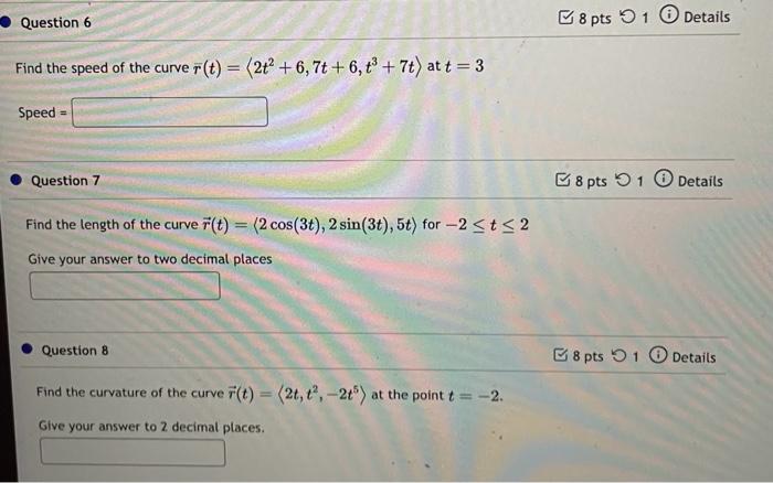 Solved Find the point of intersection for the lines | Chegg.com