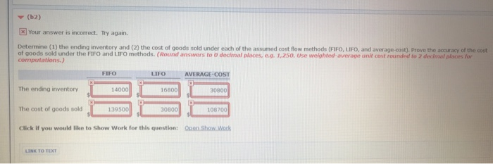 Solved Problem 6-02A a, b1 b2, c (Part Level Submission) | Chegg.com