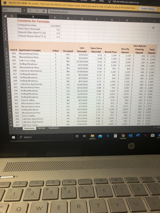 2 Grader - Instructions Excel 2019 Project | Chegg.com