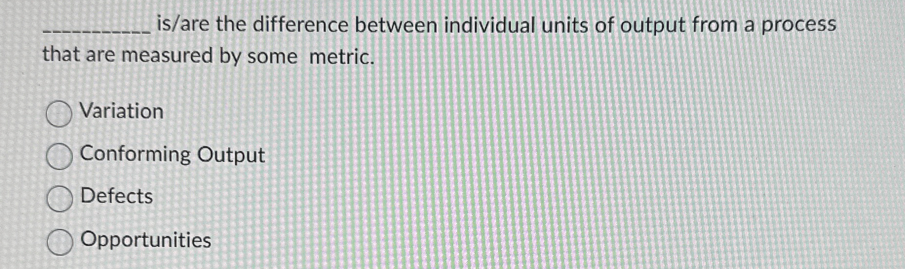 Solved is/are the difference between individual units of | Chegg.com