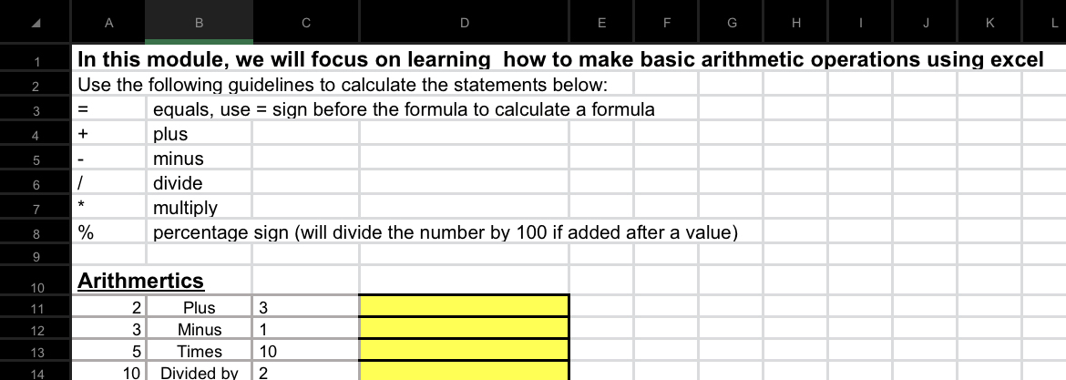 Solved In this module, we will focus on learning how to make | Chegg.com