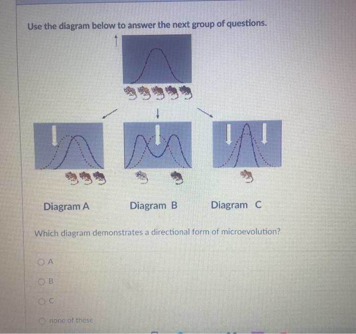 Solved Use the diagram below to answer the next group of | Chegg.com