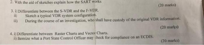 Solved 2. With the aid of sketches explain how the SART | Chegg.com