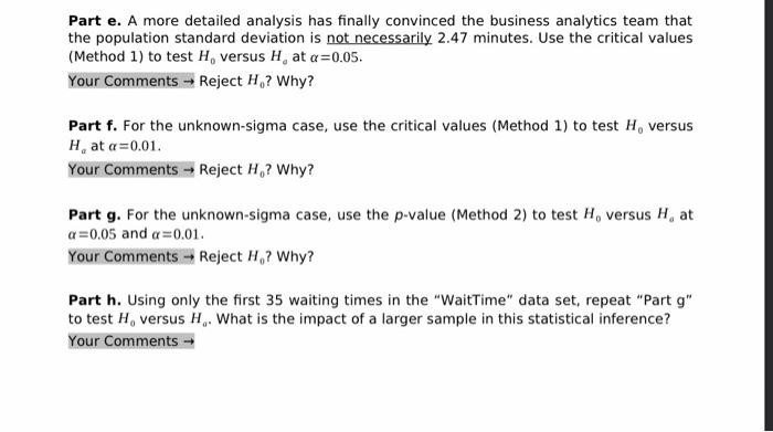 Solved To develop a t-based one-sample hypothesis test for | Chegg.com