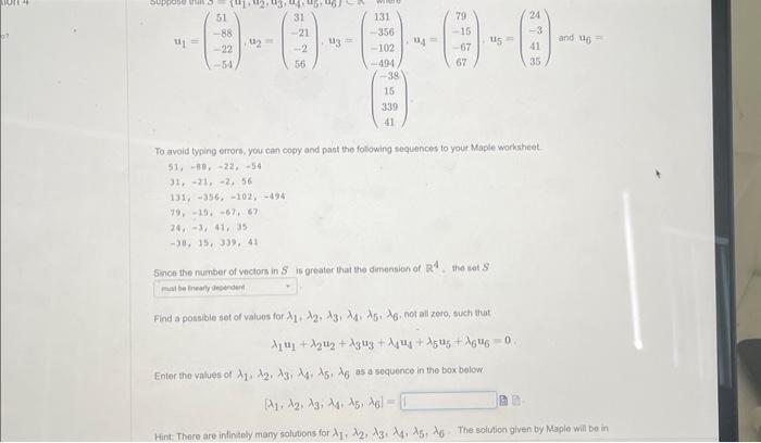 Solved 57 745 265 -508 497 -960 To avoid typing errors, you | Chegg.com