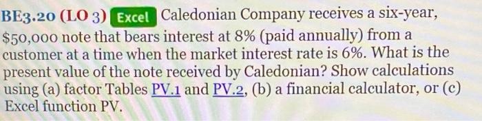 Solved BE3.13 (LO3) Excel Smolinski Company is considering | Chegg.com