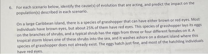 Solved For each scenario below, identify the cause(s) of | Chegg.com