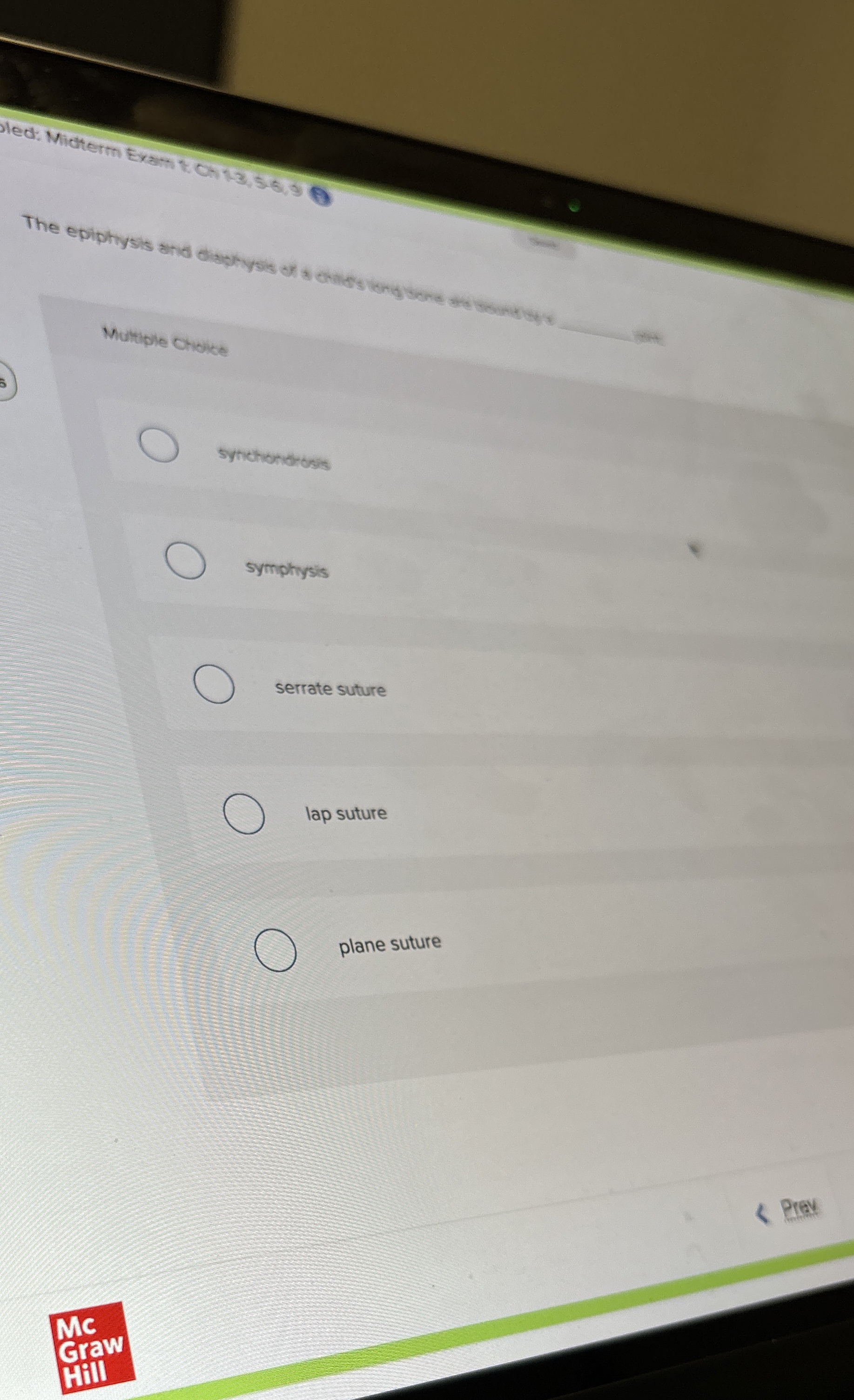 Solved serrate suturesymphysisserrate suturelap sutureplane | Chegg.com