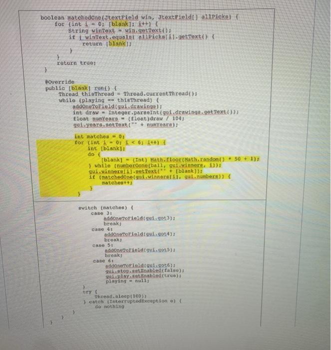 Solved IST242-Spring 2021 Assignment: Lotto Event.java 1. | Chegg.com