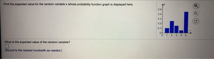 Solved Find the expected value for the random variable x | Chegg.com