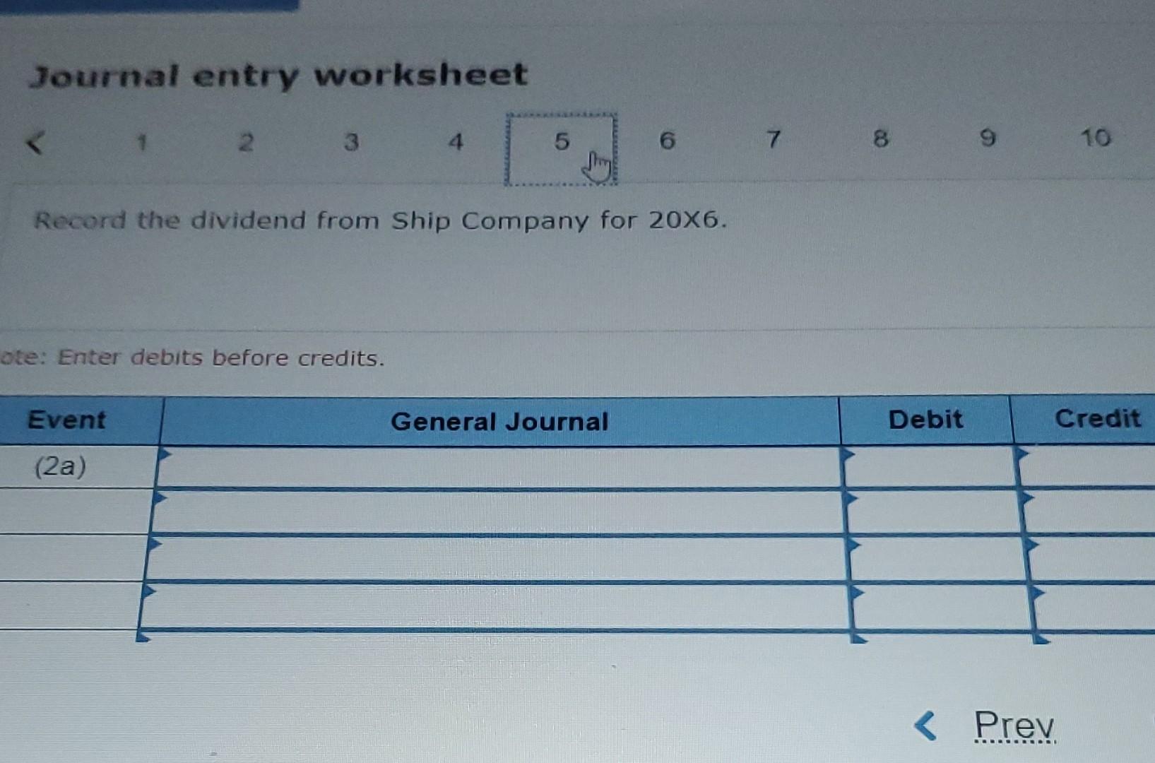 Journal entry worksheet Record the equity-method | Chegg.com