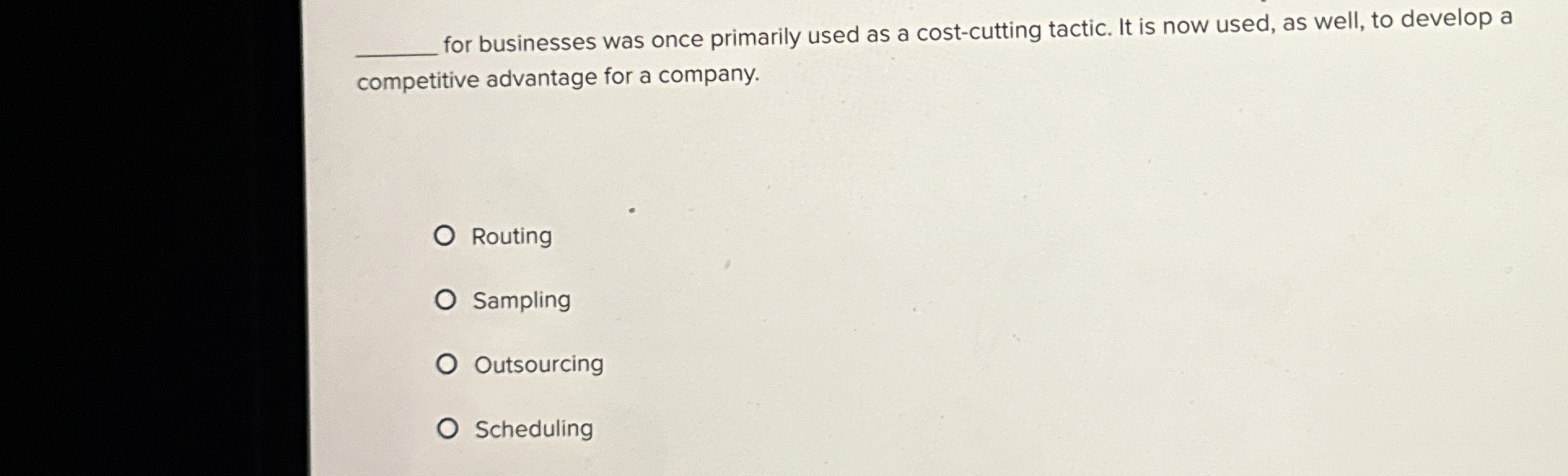 Solved for businesses was once primarily used as a | Chegg.com