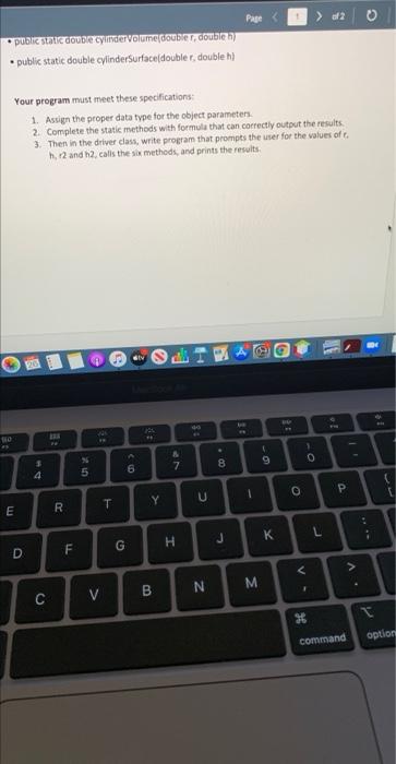 Solved COP-3337 Programming II Assignment 1 Designing | Chegg.com