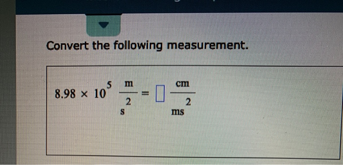Solved Convert the following measurement. 3.1 x 10 * = -0, | Chegg.com Solved Convert the following measurement. 3.1 x 10 * = -0, | Chegg.com