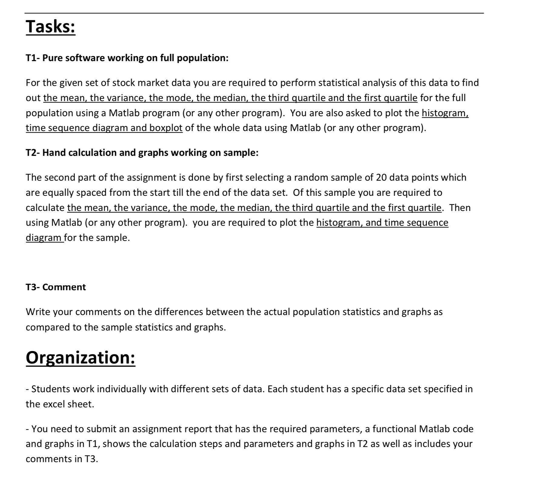 Solved Tasks:T1- ﻿Pure software working on full | Chegg.com