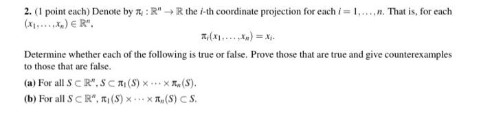 Solved Please write proper mathematical proofs for the | Chegg.com