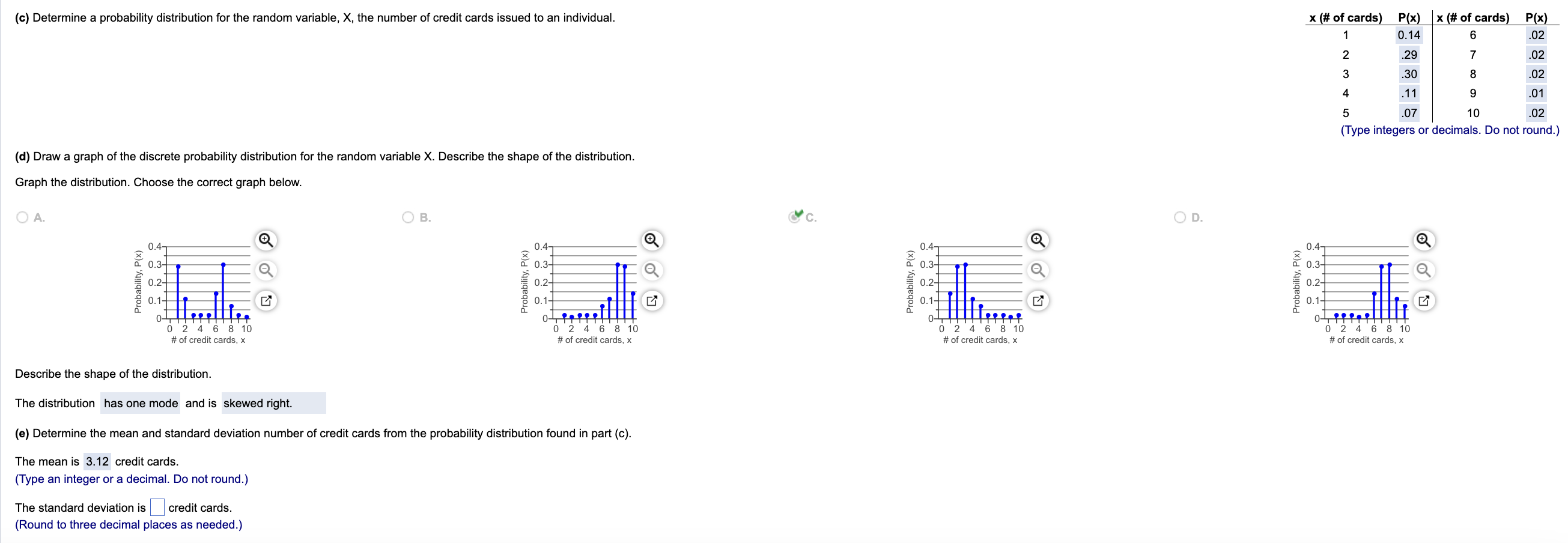 Solved 012345 Upper P left parenthesis x right | Chegg.com