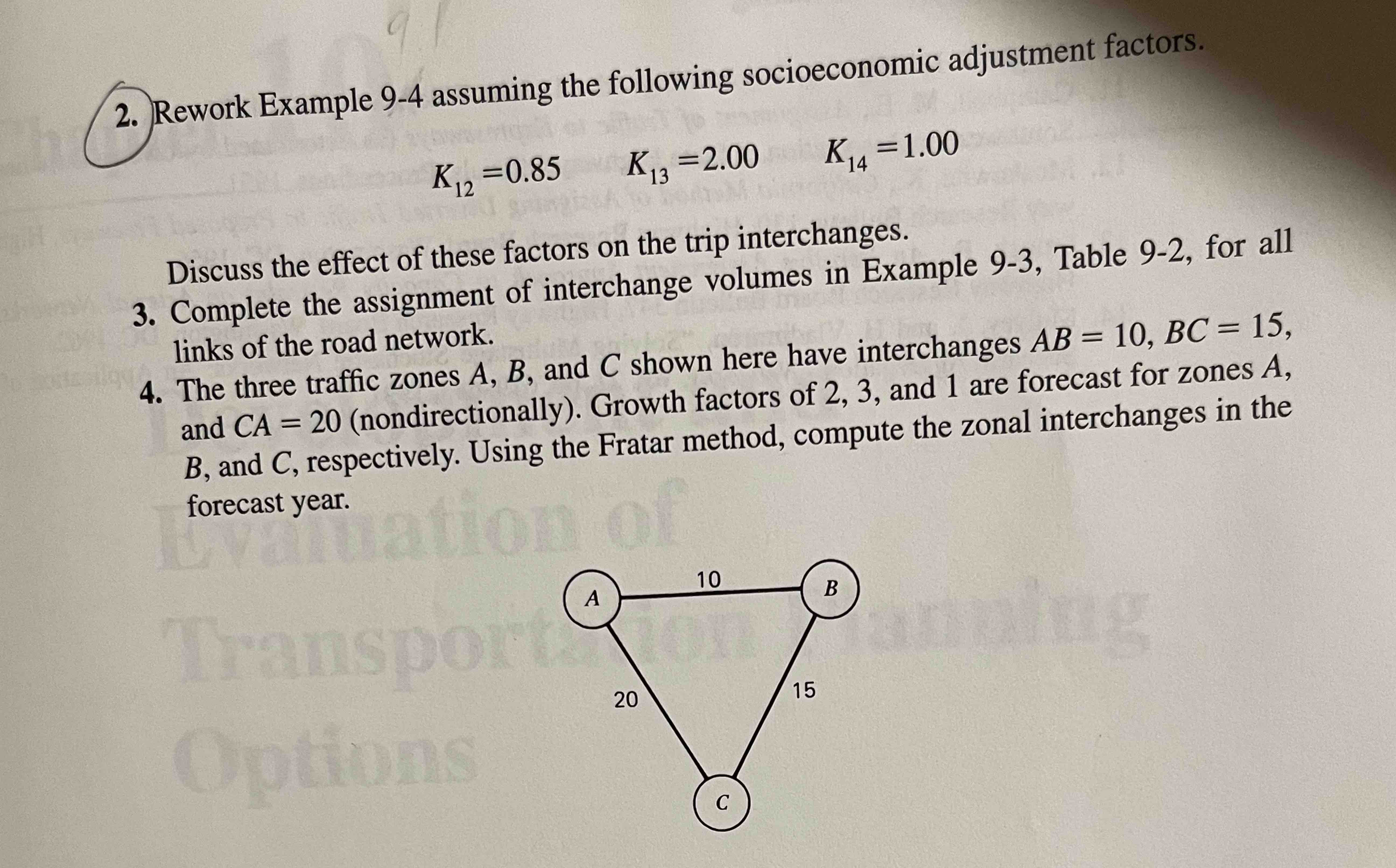 Solved Rework Example 9-4 ﻿assuming the following | Chegg.com