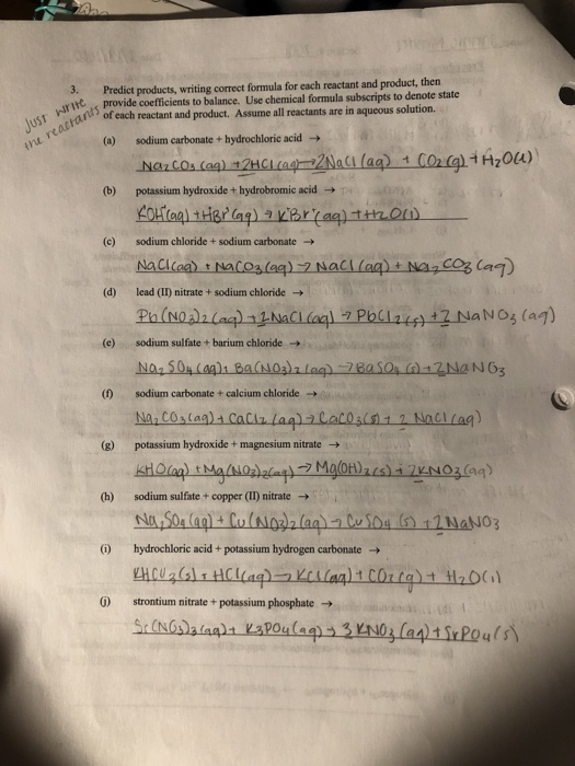 Solved Procedure: Follow directions given for each section | Chegg.com