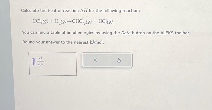 Solved Calculate the heat of reaction AH for the following | Chegg.com