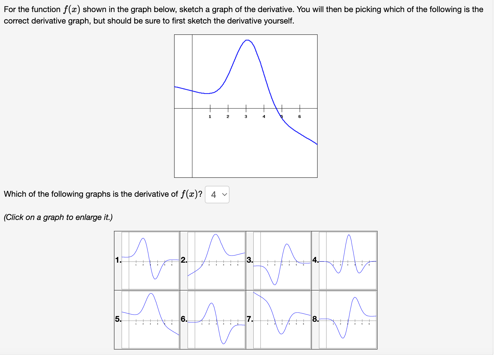 Solved For the function f(x) ﻿shown in the graph below, | Chegg.com