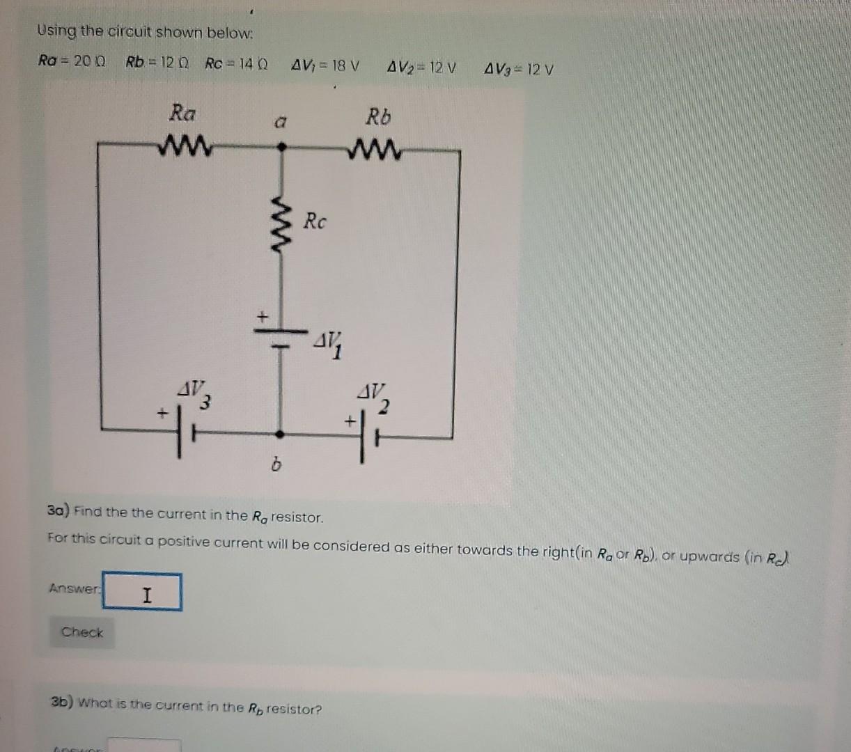 Solved Using the circuit shown below: | Chegg.com