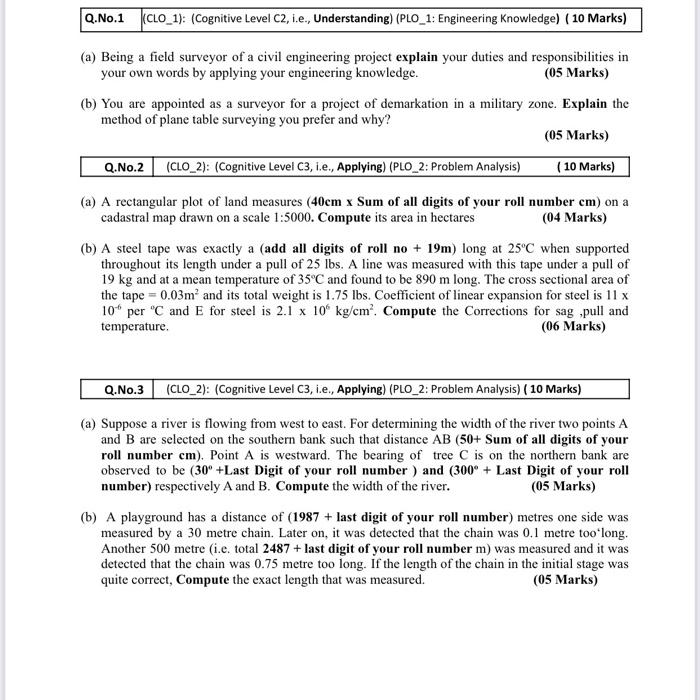 Solved Q.No.1 CLO_1): (Cognitive Level C2, i.e., | Chegg.com Solved Q.No.1 CLO_1): (Cognitive Level C2, i.e., | Chegg.com