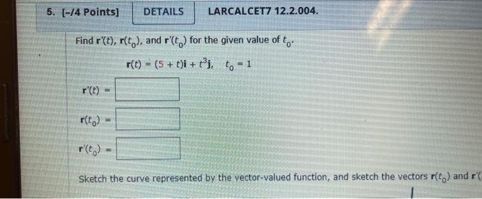 Solved Find R′ T R T0 And R′ T0 For The Given Value Of