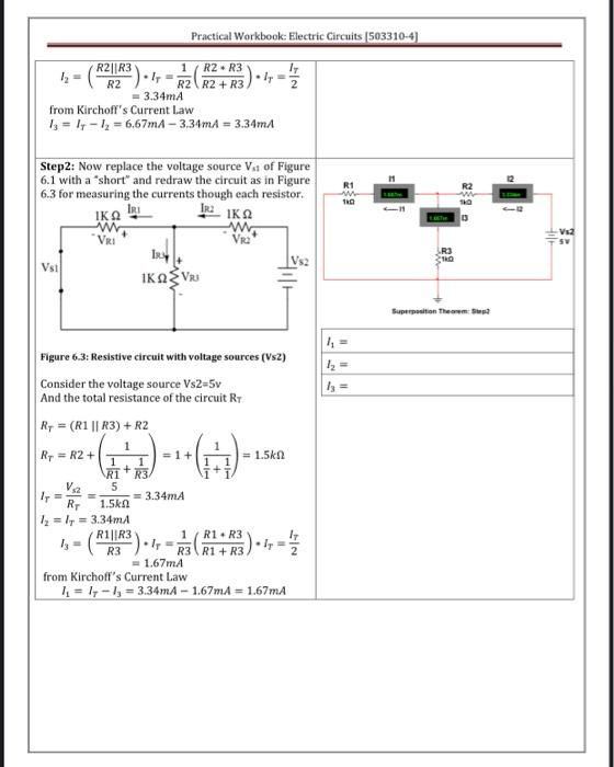 Solved Ability to apply network theorem techniques | Chegg.com