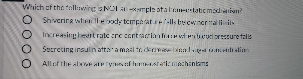 Solved Which of the following is NOT an example of a | Chegg.com