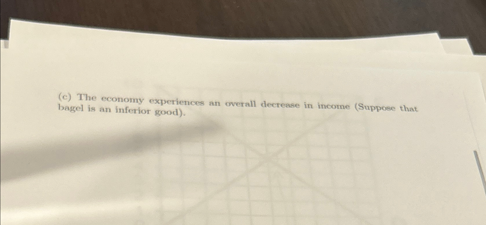 Solved (c) ﻿The economy experiences an overall decrease in | Chegg.com