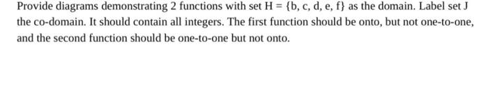 Solved Provide diagrams demonstrating 2 functions with set | Chegg.com