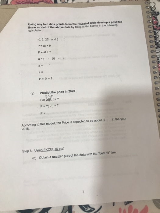 Step 3: Defining your variables (2 pts) Identify your | Chegg.com