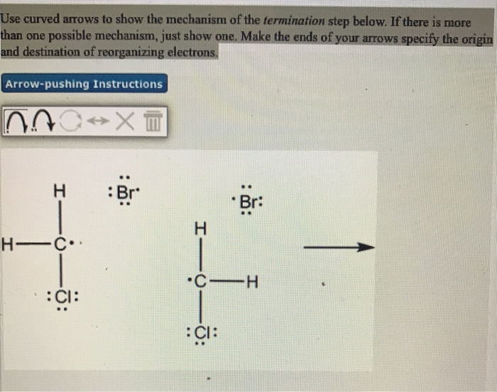 Solved Use curved arrows to show the mechanism of the | Chegg.com