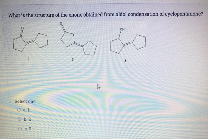 Solved What is the structure of the enone obtained from | Chegg.com