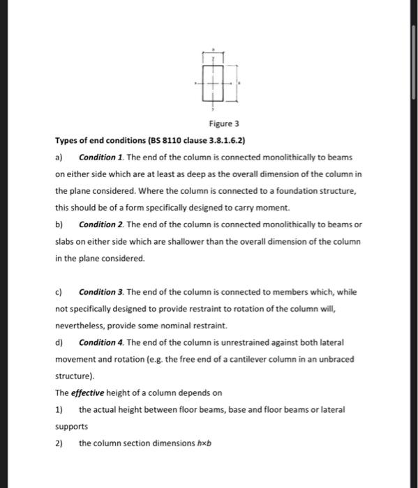 Solved 3) Design the reinforcement for the column section | Chegg.com