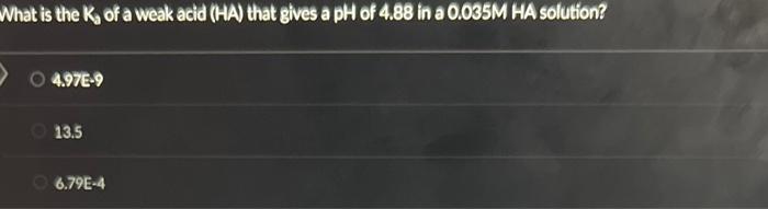 Solved 13.5 6.79E−4 | Chegg.com