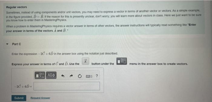Solved Component notation One common way of expressing | Chegg.com