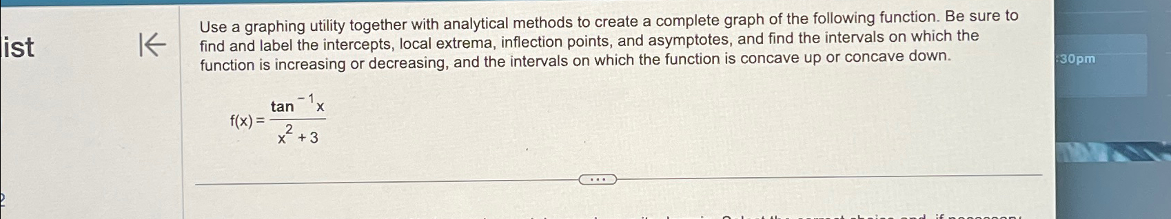 Solved istUse a graphing utility together with analytical | Chegg.com