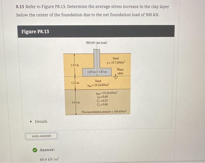 Solved 15 Estimate the consolidation settlement of the clay | Chegg.com Solved 15 Estimate the consolidation settlement of the clay | Chegg.com