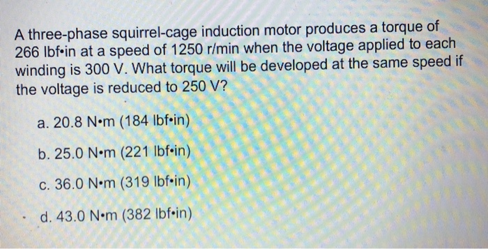 Solved An auxiliary winding is required in a single-phase | Chegg.com