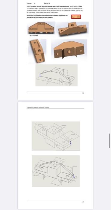 Solved th Pront view dol Engineering Practise workbook | Chegg.com